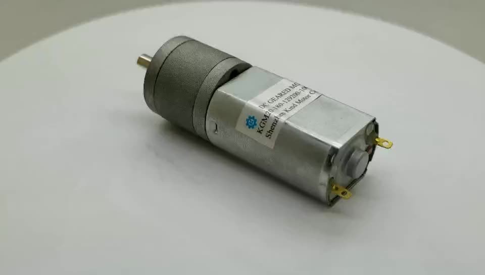 Micro dc 3v 6v 12v 24v 26rpm 4mm shaft brush 20mm gear motor with encoder