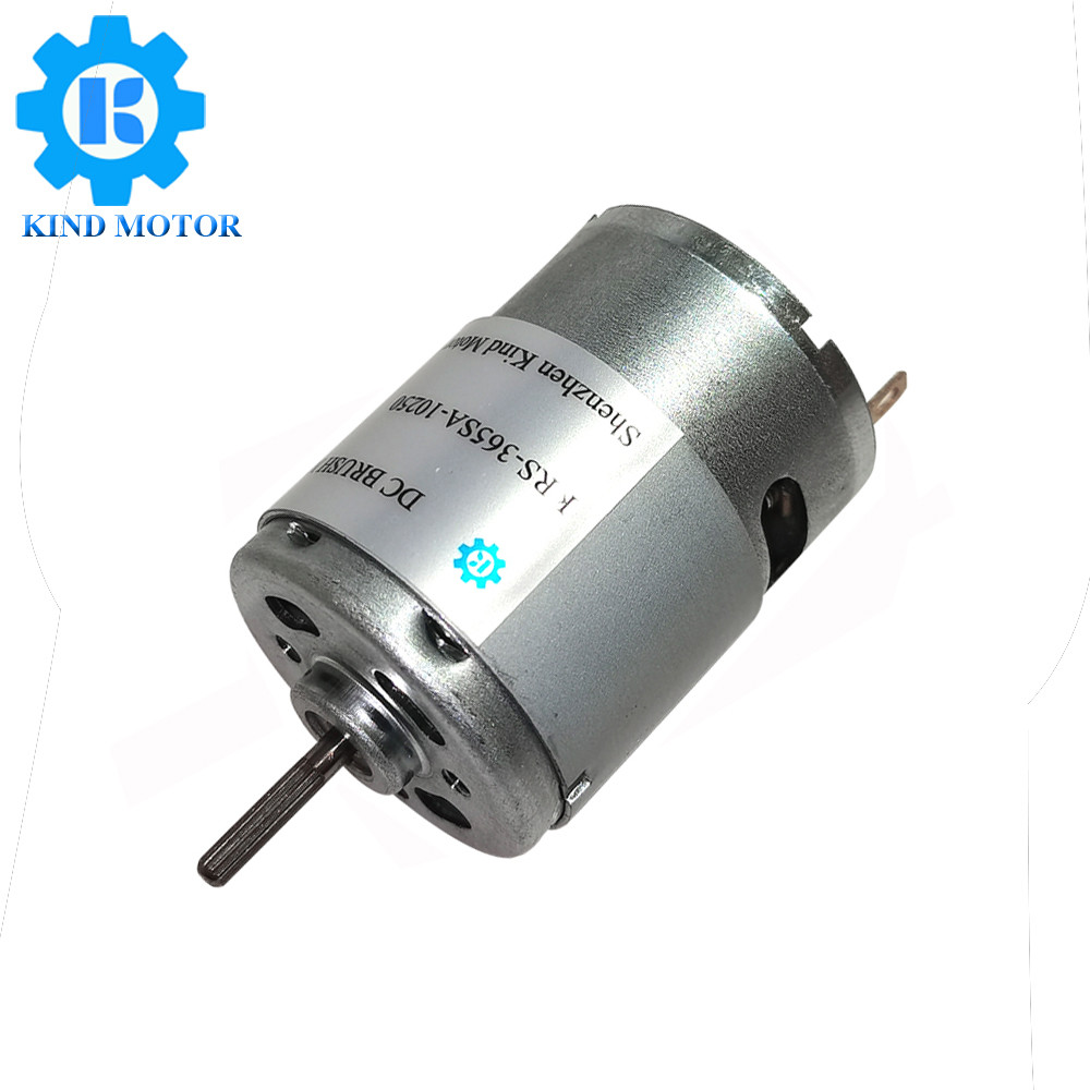 Pmdc Dual Output 2.3mm Shaft Dc 5v 6v 12v 24v Rs Rc 360 365 Carbon ...